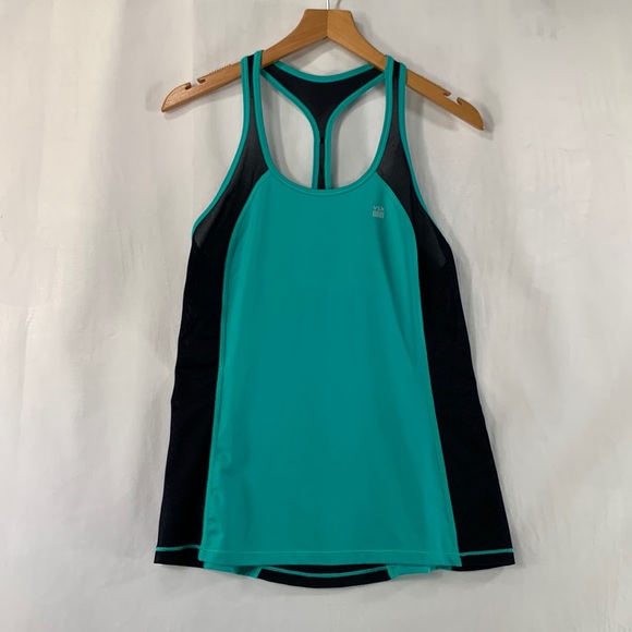 Tops | Victorias Secret Razorback Aqua Blue Athletic Workout Tank Kick ...